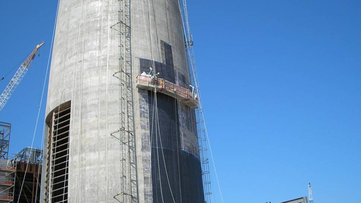 Strengthening & Reinforcement of a New Chimney | STRUCTURAL Middle East