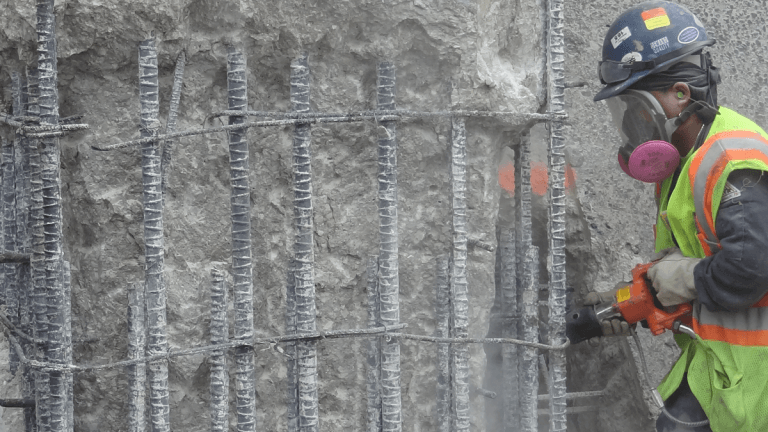 industrial-concrete-column-demolition | STRUCTURAL Middle East