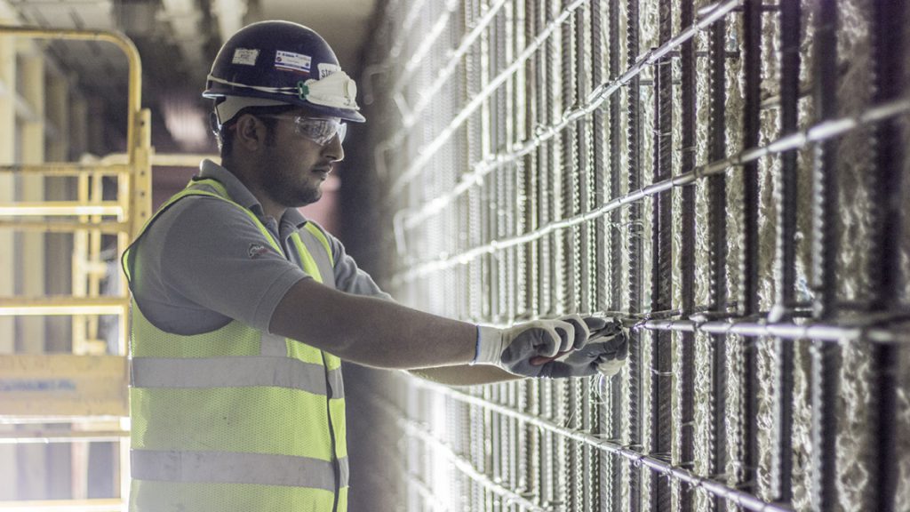section-enlargement-rebar-installation | STRUCTURAL Middle East