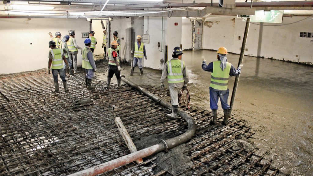 slab-overlay-strengthening | STRUCTURAL Middle East